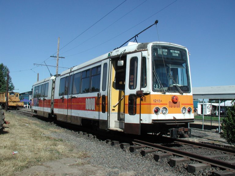 Trolley collection of the Oregon Electric Railway Museum in Brooks, Oregon