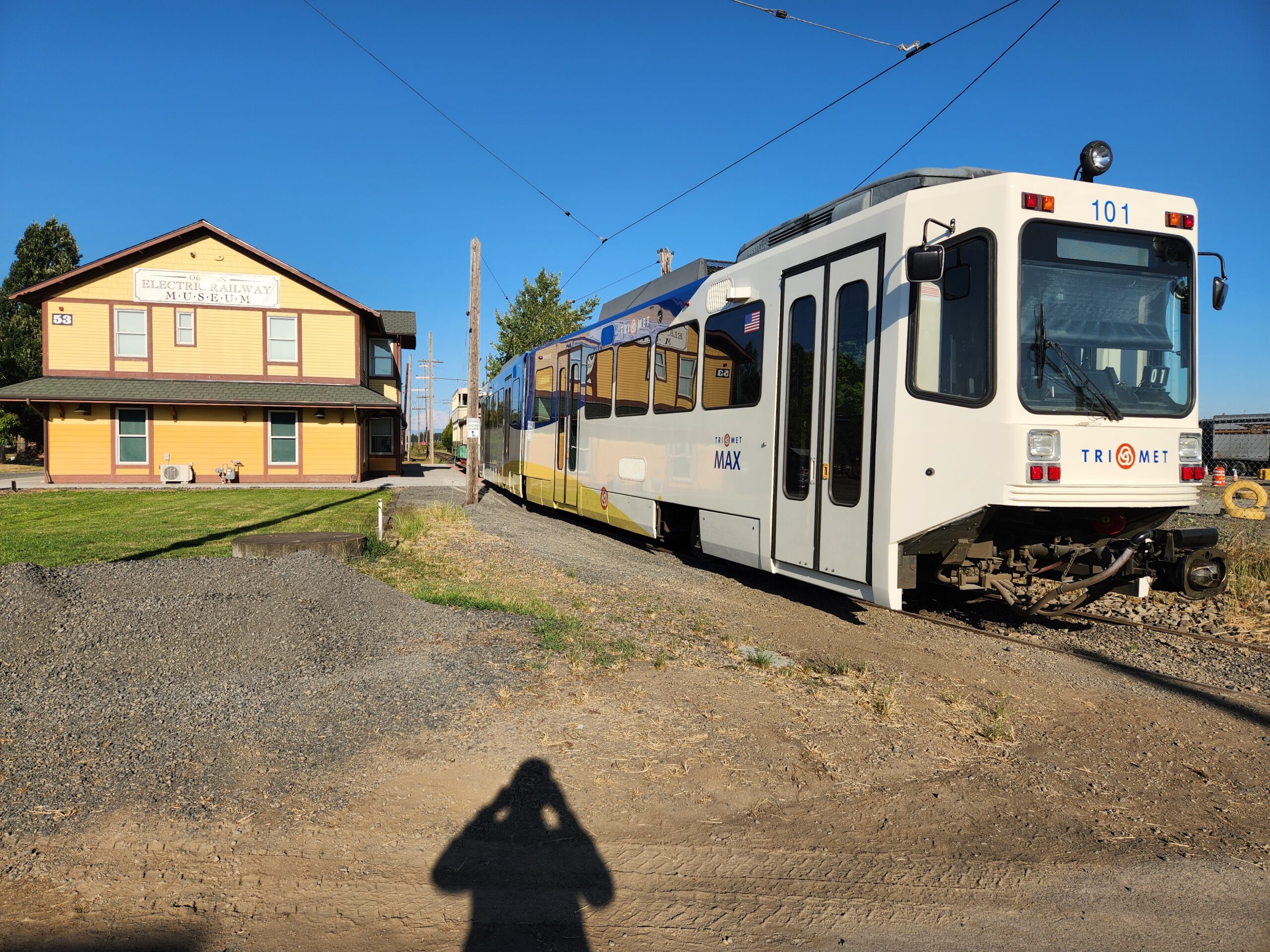 Portland TriMet MAX retired LRV #101