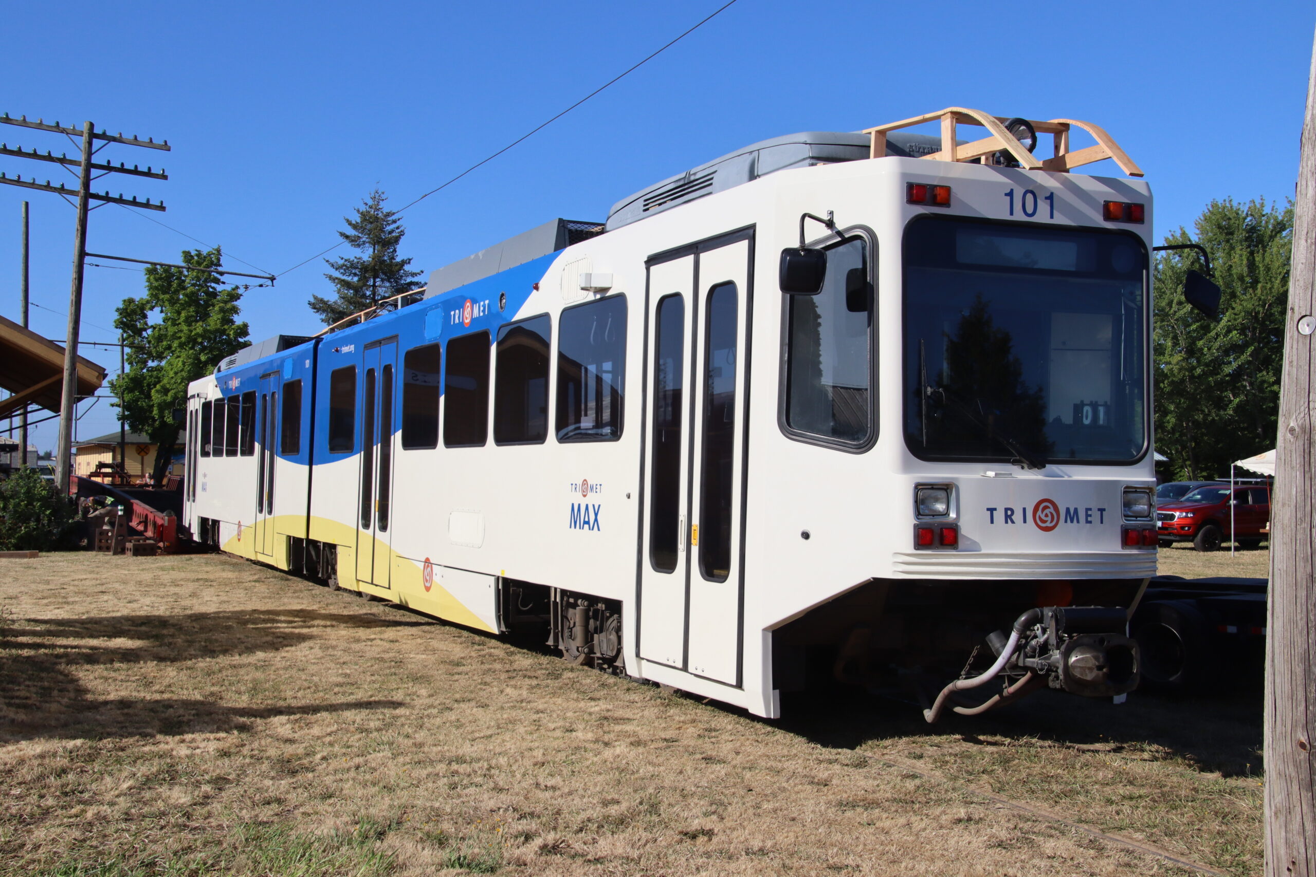 Portland TriMet MAX retired LRV #101